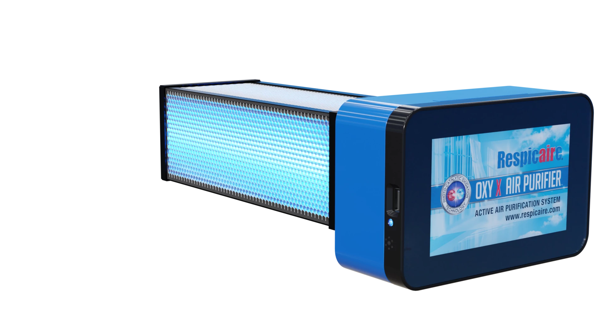 OXY X™ Active PCO Air Purifier | 99% Virus Elimination | Respicaire